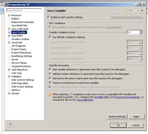 Error Project Facet Java Version 17 Is Not Supported In Eclipse