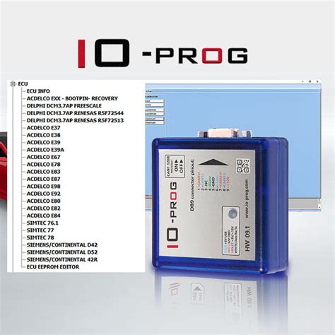 Io Prog Ecu Programmer With Gmopel Ecu Activation Modules And Functions