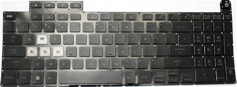 Asus Tuf Gaming A Tuf Zc Laptop Keyboard Keys