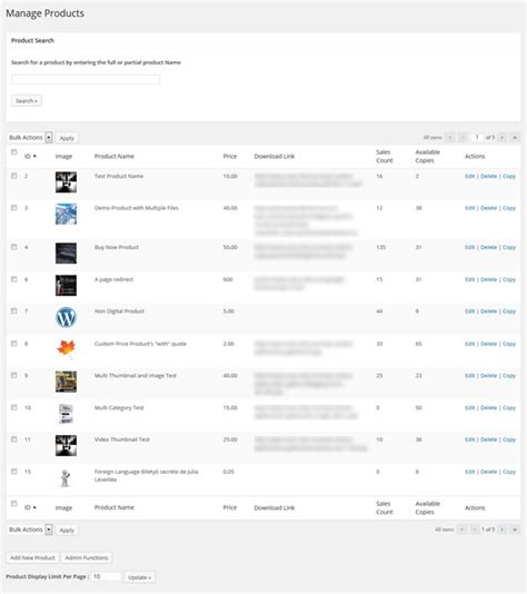 Manage Products Screen Tips And Tricks Wp Ecommerce