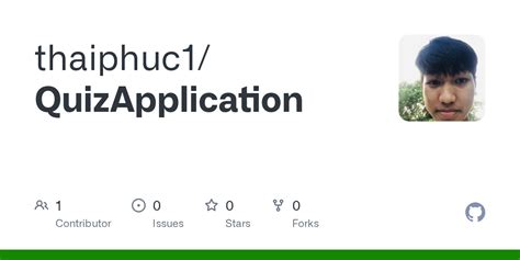 Github Thaiphuc1quizapplication
