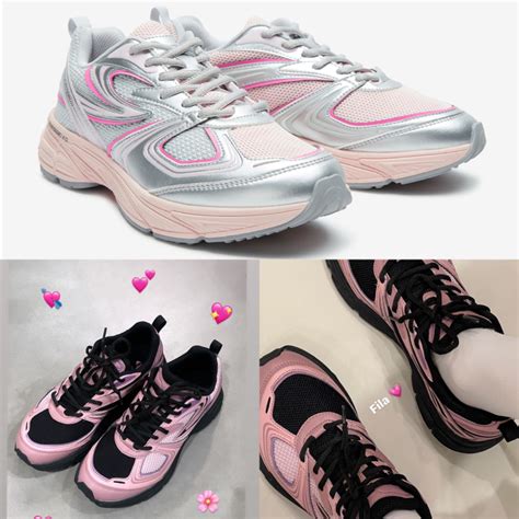 휠라 인터런 핑크블라썸 여자 운동화 대학생 커플 신발추천 네이버 블로그