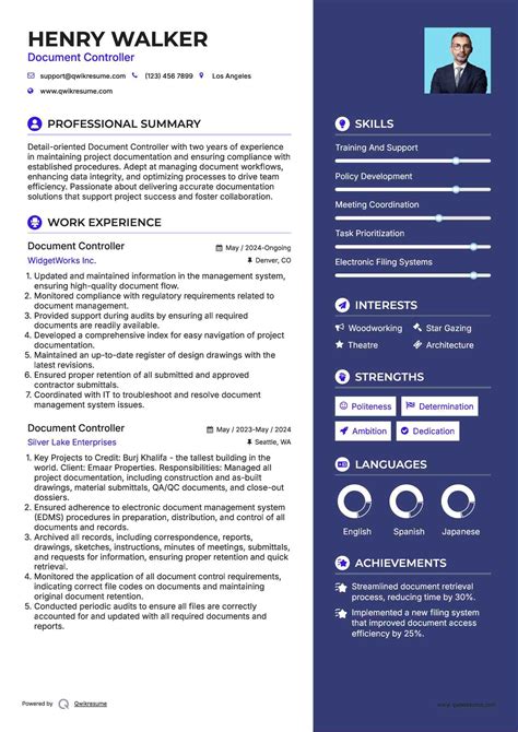 Controller Resume Accomplishments