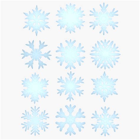 Snowflake Stylized 3d Model