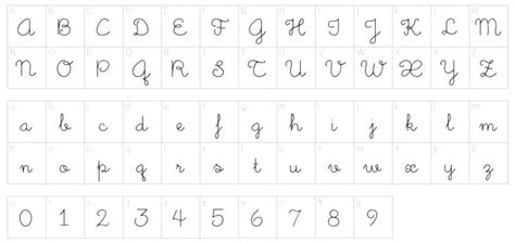 Cursive Fonts