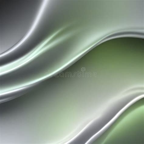 Silver And Green Gradient With Smooth Color Transitions Stock Illustration Illustration Of