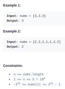 Get The Majority Element From A Given List Ahmedur Rahman Shovon