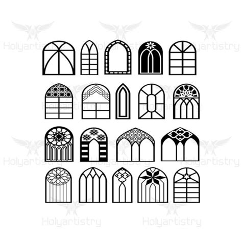 Windows SVG Windows Bundle Cutting File For Cricut Vector Silhouette For Customizing T Shirts