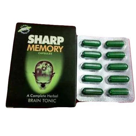 Sharp Memory Herbal Capsule Pack Size 10 X 1 At Rs 300bottle In Sharp Memory Herbal Capsule Pack Size 10 X 1 At Rs 300bottle In