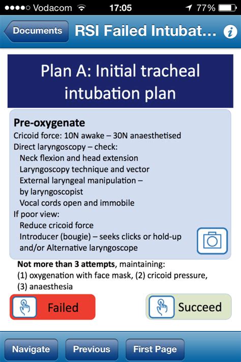 Difficult Airway Society Algorithm App Openairway