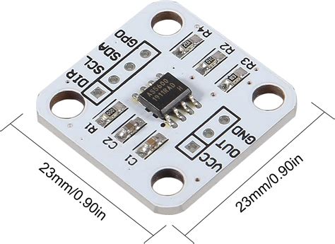 As5600 Magnetic Encoder High Precision Sensor Module 12bit I2c Pwm
