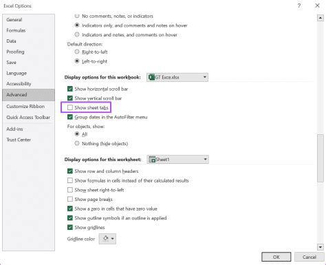 Fixes When Excel Worksheet Tabs Are Not Showing Guiding Tech