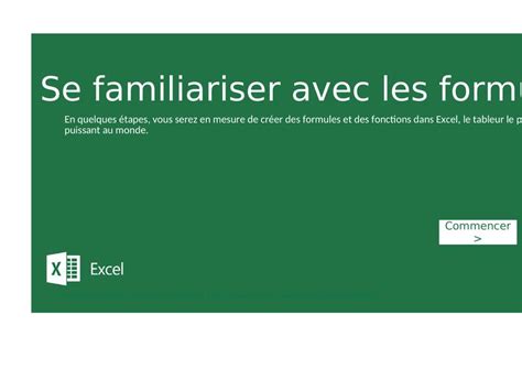 Excel Niveau 1