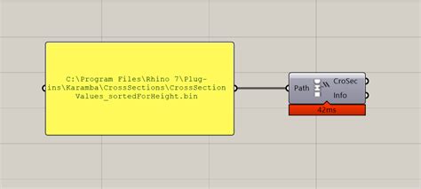 Sort Cross Sections For Weight In The Cross Section Optimizer Component Karamba3d Mcneel Forum
