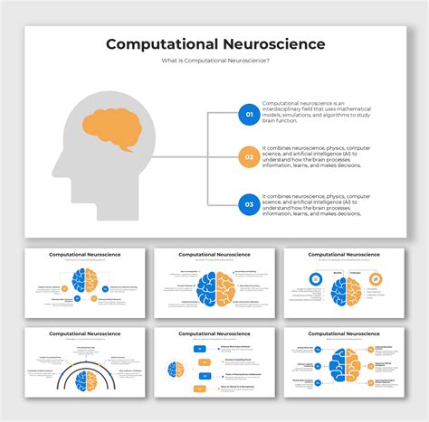 Computational Neuroscience Powerpoint And Canva Templates