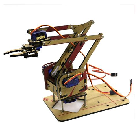 Dof Acrylic Belum Dirakit Lengan Robot Diy Pcs Sg G Mini Servo Diy Kit Untuk Arduino