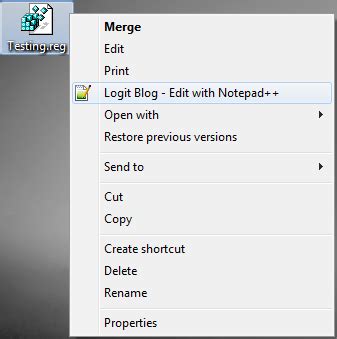 Logit Blog Custom Shell Extensions With App V