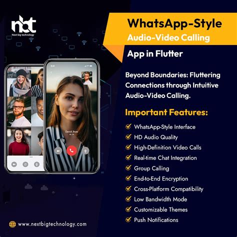 Next Big Technology Nbt On Linkedin Appdevelopment Flutterapp Messaging Audiovideocalling