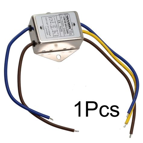 ป้องกันการรบกวน Ac 250v Power Filter Emi Line Audio Purifier Cw1b L 3a
