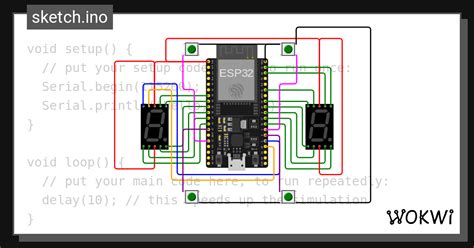 wokwi online esp32 stm32 arduino simulator