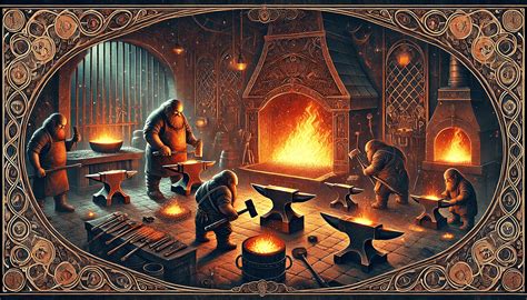 Dwarves Of Norse Mythology Masters Of The Forge The Wicked Griffin