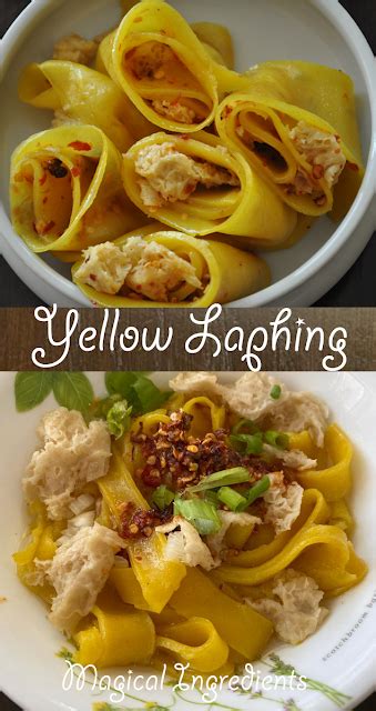 Laphing Tibetan Yellow Laphing Magical Ingredients