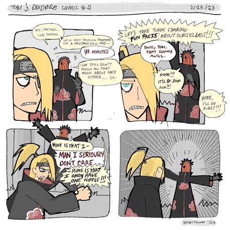 Deidara X Tobi Deidara Con Tobi Ausmalbilder