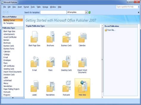 Getting Started Microsoft Publisher PowerPoint PPTX