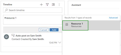 Link Custom Entity Record With Another Entity Using Timeline Post