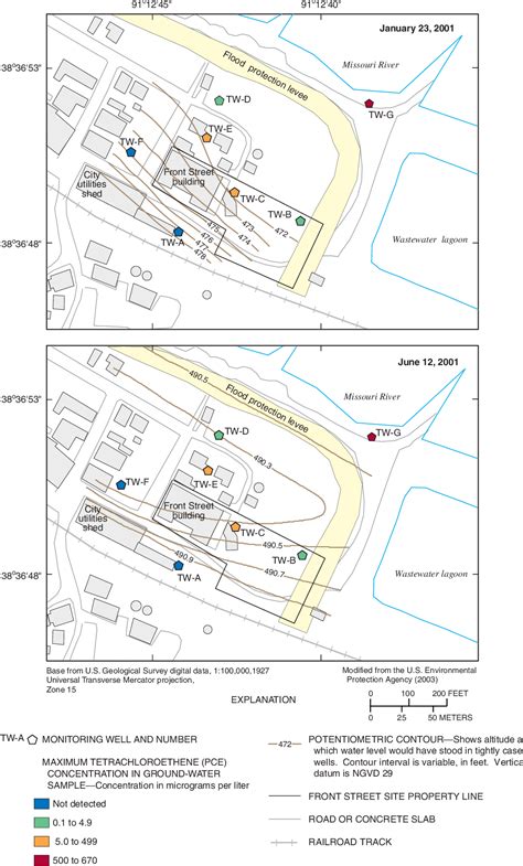 Figure 1 From Assessment Of Subsurface Chlorinated Solvent Contamination Using Tree Cores At The