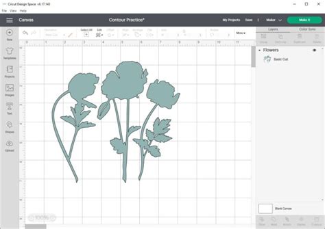 How To Use Contour In Cricut Design Space Sarah Maker