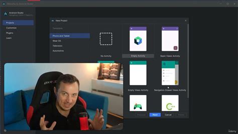 6 Setting Up Our First Project Youtube