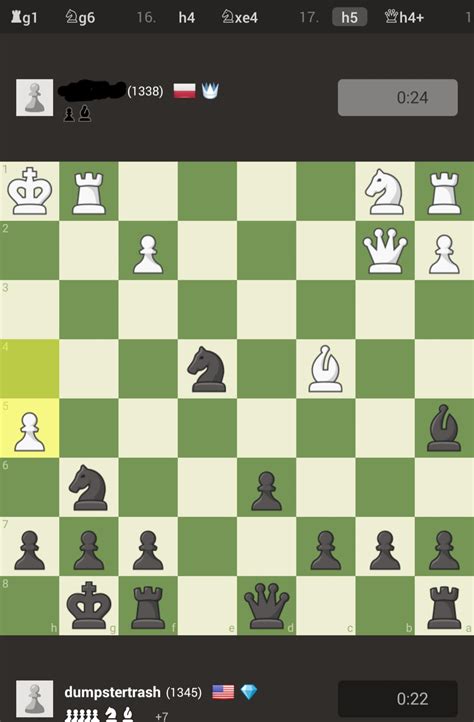 A Fun Mate In 5 From A Bullet Game Black To Move Rchess