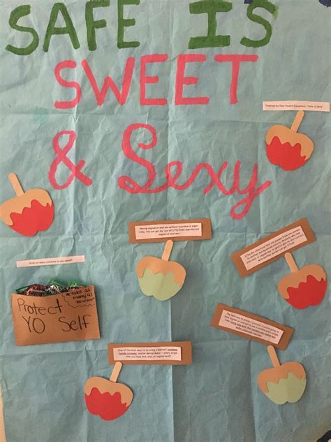 Safe Sex Tips Bulletin Board R ResLife