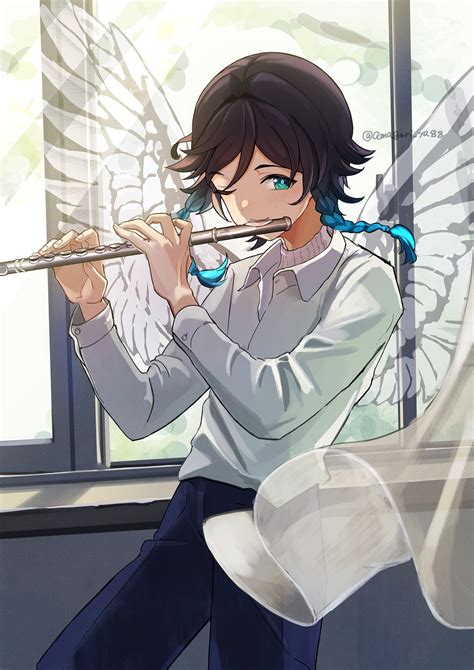Venti Genshin Impact Image By Amaguriya Zerochan Anime Image Board