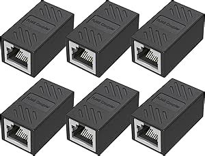 Amazon Com AILVLVNG RJ45 Coupler Ethernet Coupler Cat8 Cat7 Cat6 Cat5e Ethernet Cable Extender