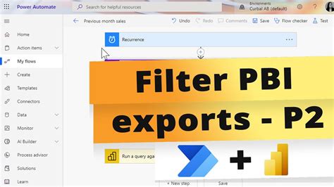 Filter The Data In Power Bi Before You Export It To Excel Using Power Automate Curbal