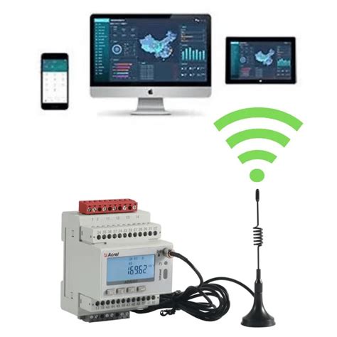Dinrail WiFi Energy Meter With Modbus TCP Or Mqtt Protocol China WiFi Energy Meter And Phase