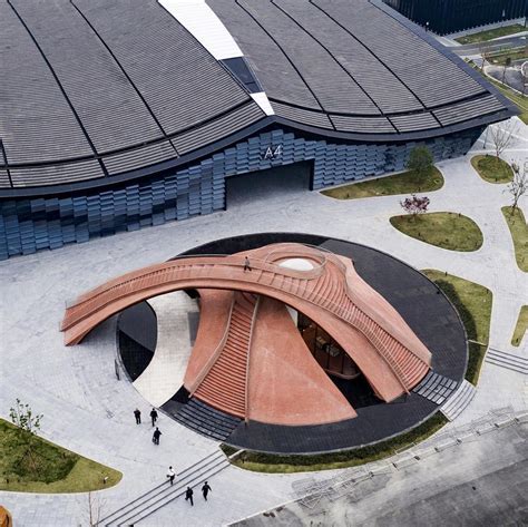 Parametricarchitecture On Linkedin Robotics Brick Pavilion Installation Structure Architect