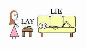 Lie Lay Lie English