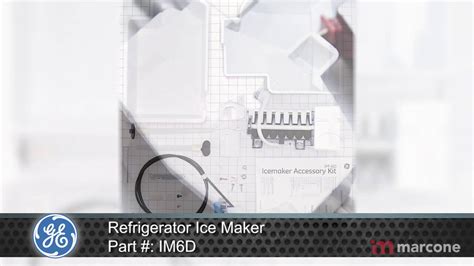GE Refrigerator Ice Maker Part IM D YouTube
