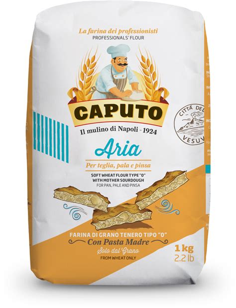 Caputo Aria Tipo 0 Flour With Sourdough For Bread Focaccia Pinsa 1kg