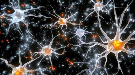 Illuminated Neurons Interact In A Dynamic Visual Representation