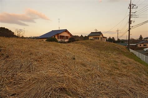 平将門所縁の地の前方後円墳印旛郡酒々井町 鬼塚古墳 滋味コフン