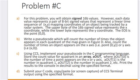 Problem C A For This Problem You Will Obtain Chegg Com