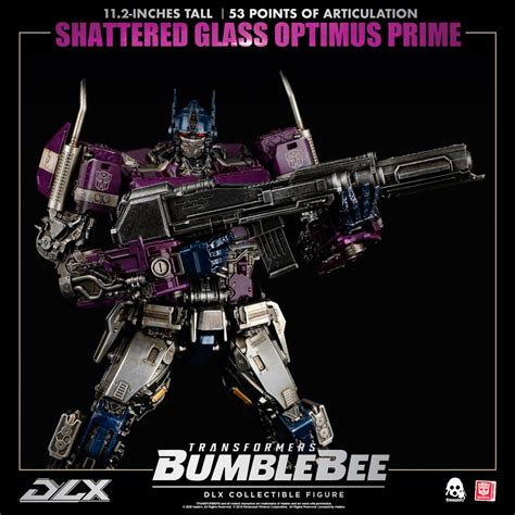 Hasbro Threezero Transformers Shattered Glass Optimus Prime Dlx Scale Broke Robot Toys