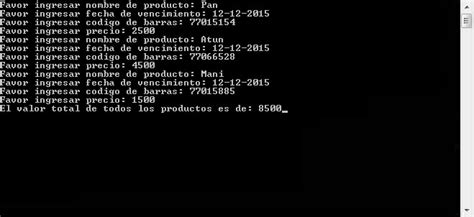 Poo Python Clase Consulta Producto