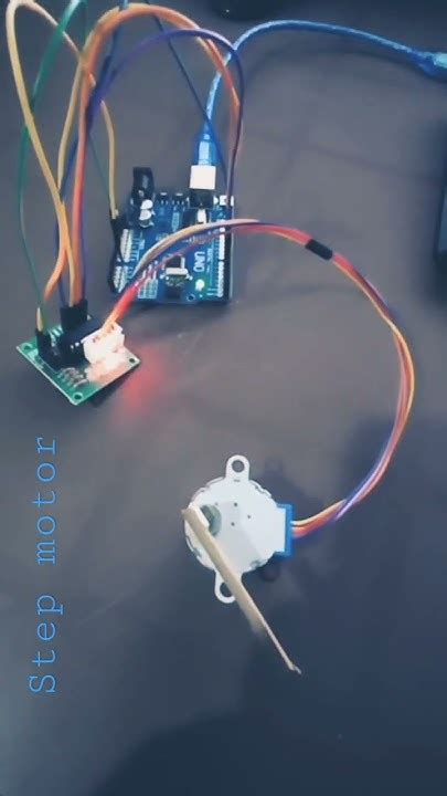 Step Motor Arduinoproject Arduinouno Diy Mblock Youtube