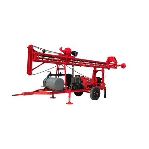 Oversea After Service Borehole Drill Drilling Rig Machine 200m Water