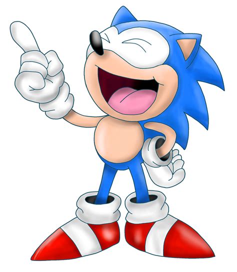 Classic Sonic Laughing Remake By Rafafast On Deviantart